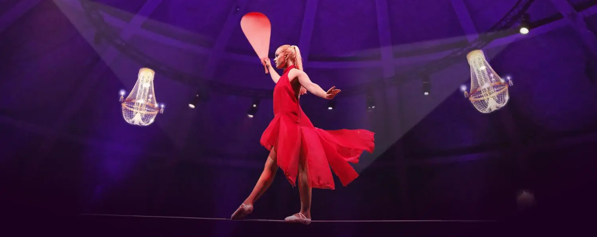 Tightwire act with separate tricks and how to learn them - Red Circle Shop